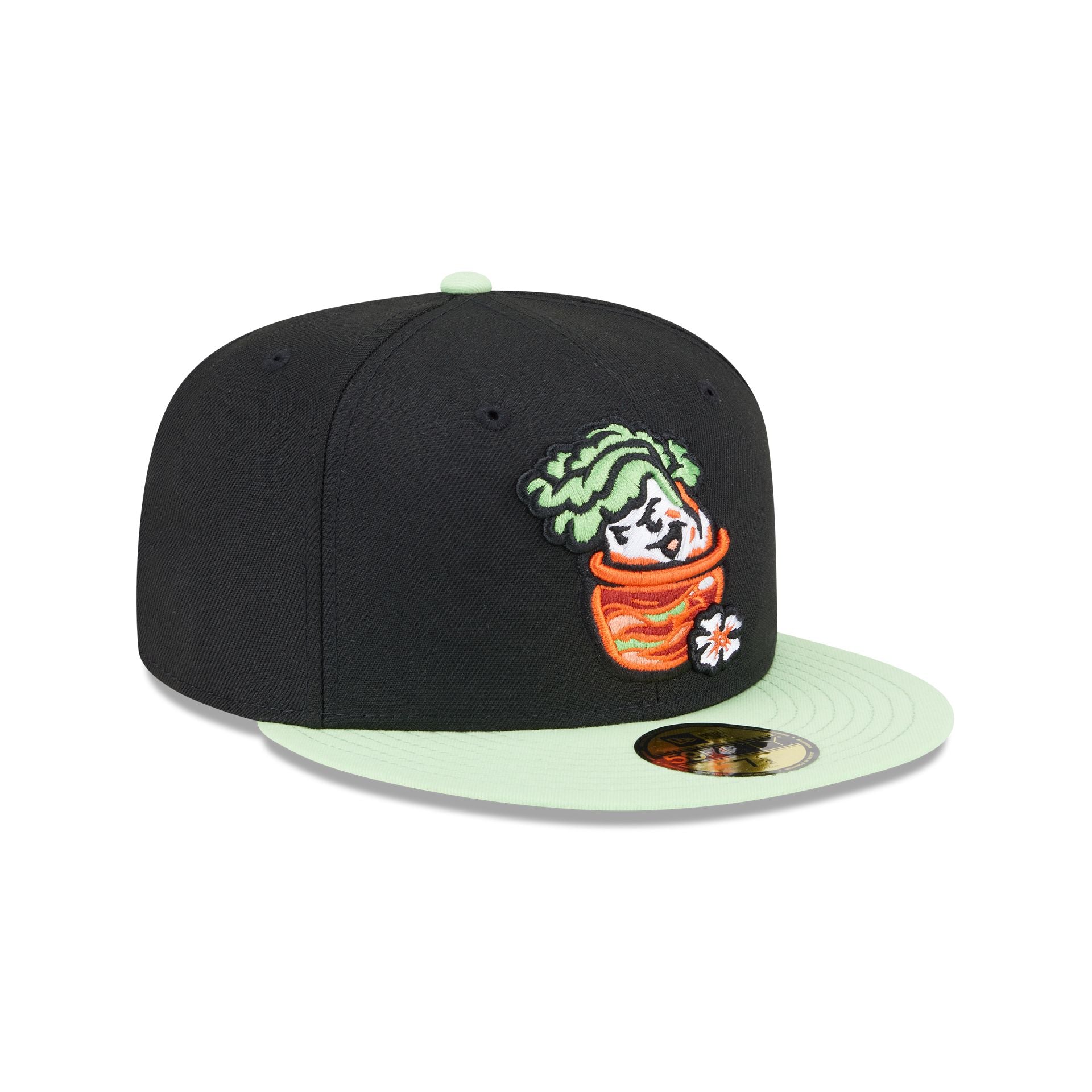 Montgomery Biscuits Theme Night Black 59FIFTY Fitted Hat – New Era ...