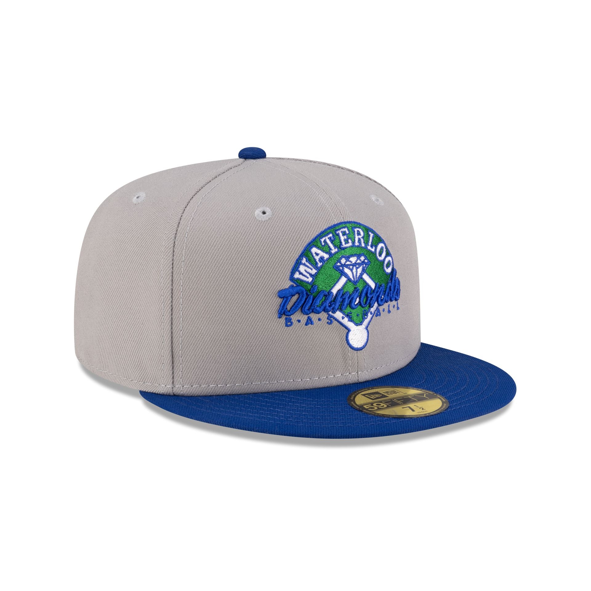 Just Caps Hometown Waterloo Diamonds 59FIFTY Fitted Hat – New Era | New ...